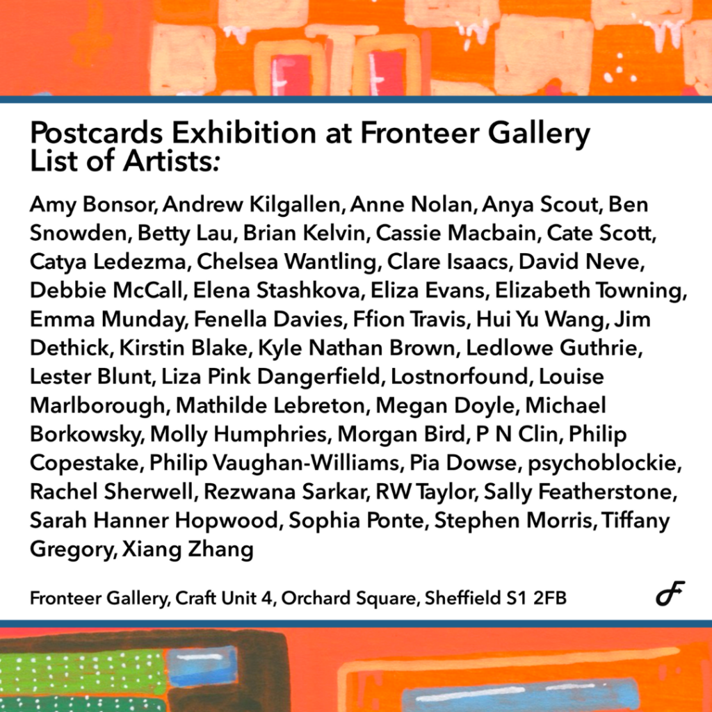 Postcards 2025 - Fronteer Gallery - Philip Copestake Art